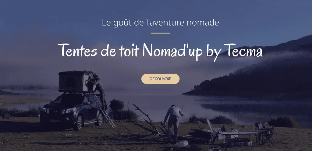 Nomad'Up - Exposants Vanlife Expo - Bordeaux